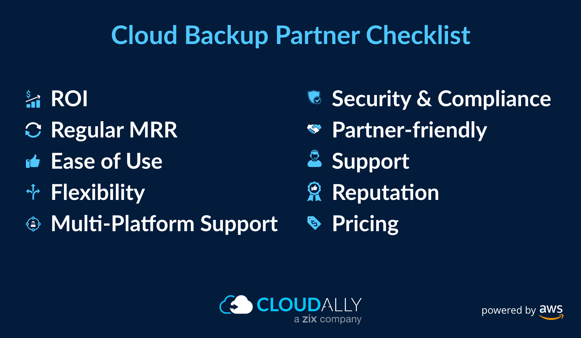 10 Point Checklist of Backup As A Service Vendor | CloudAlly