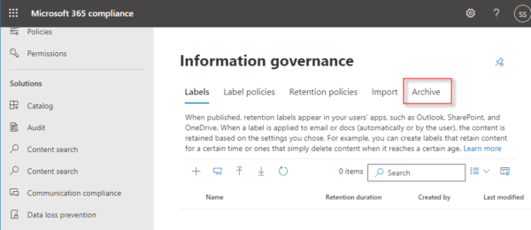 Archive Outlook Emails Using Office 365 Archive Policy | CloudAlly