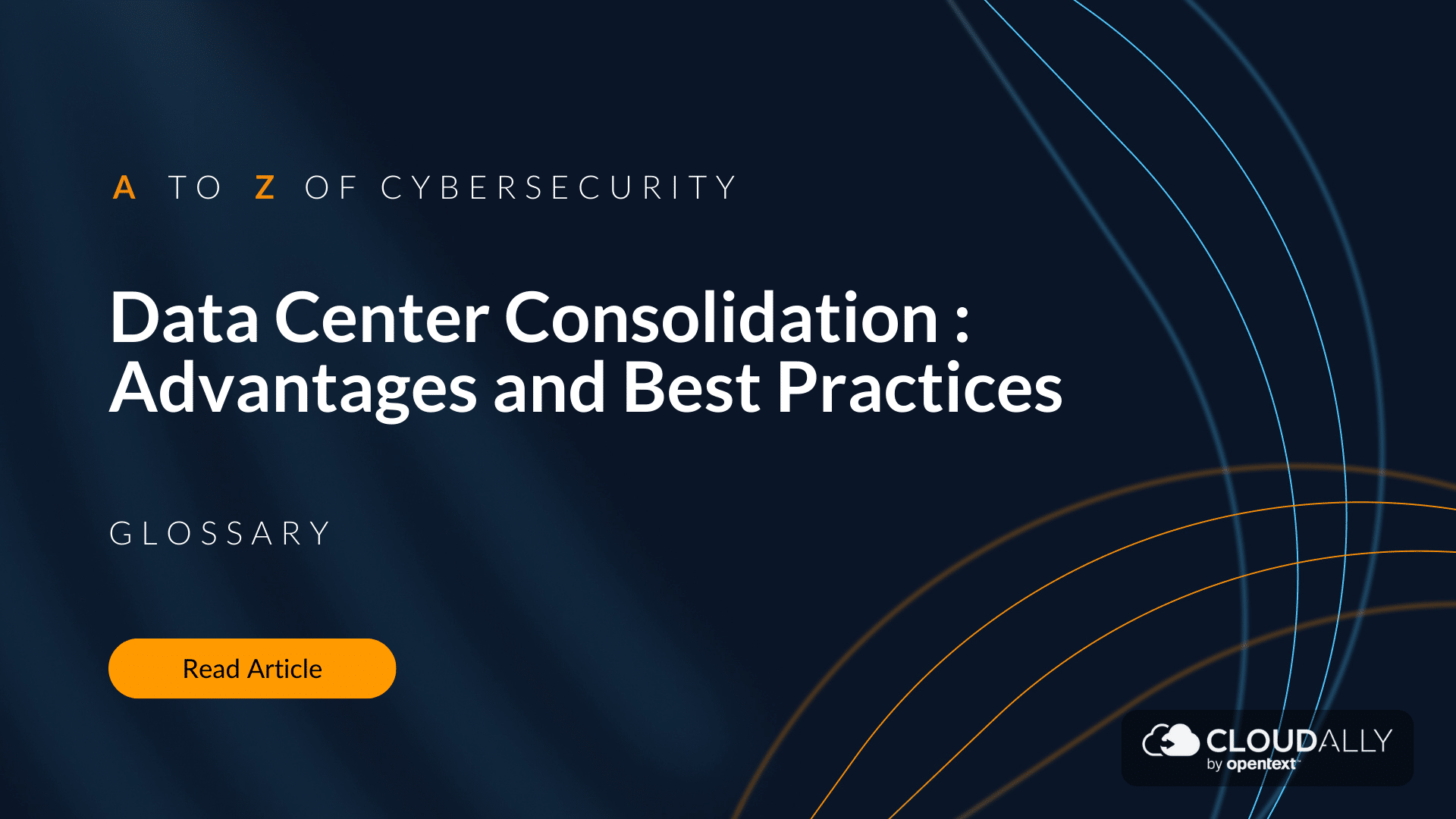 Data Center Consolidation : Advantages and Best Practices - OpenText CloudAlly Backup
