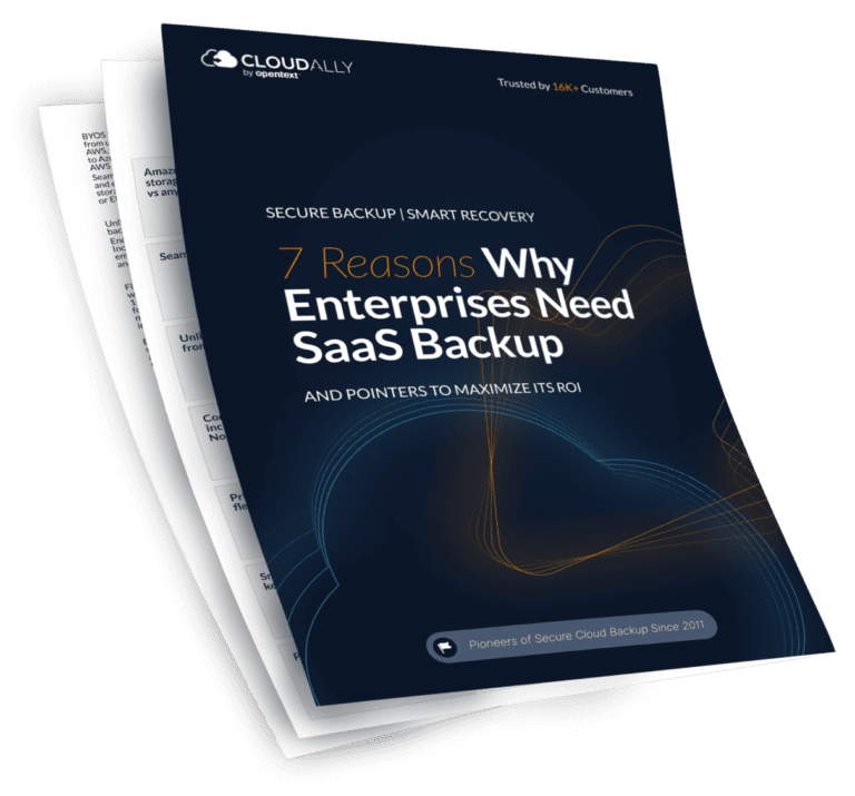 Microsoft 365 Backup | Office 365 SaaS Data Protection | CloudAlly